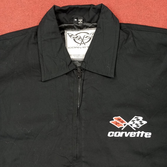 Vintage Corvette Racing Motorsports Style Jacket - Gem