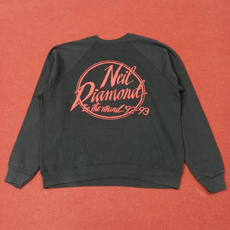 Vintage Neil Diamond in the Round Sweatshirt - Etsy