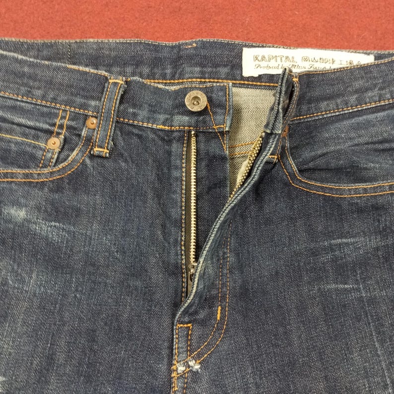 Vintage Kapital Japanese Brand Fashion Style Rare Design Jeans - Etsy