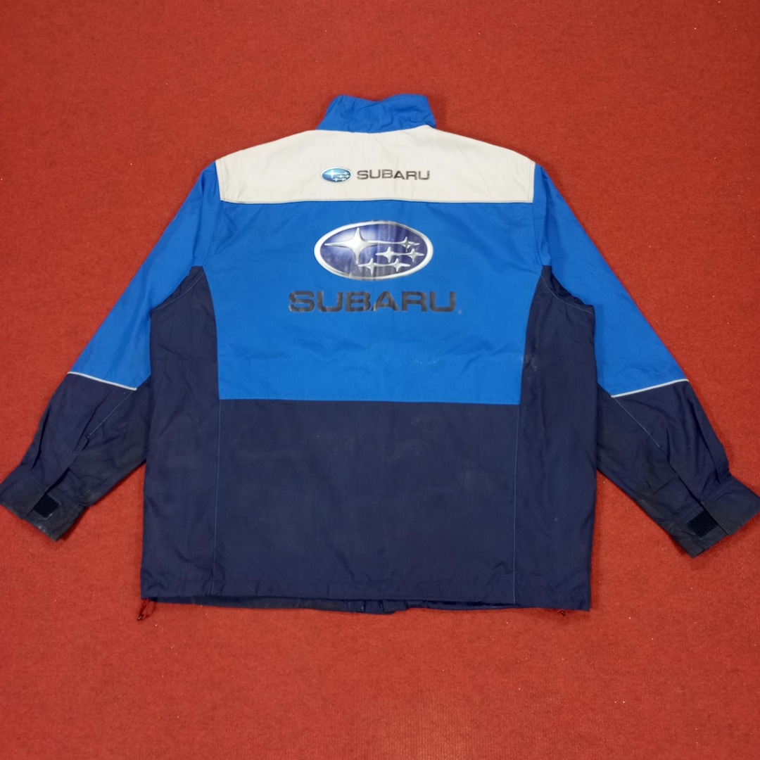 Subaru Japanese Motorsports Workwear Style Custom Jacket - Etsy