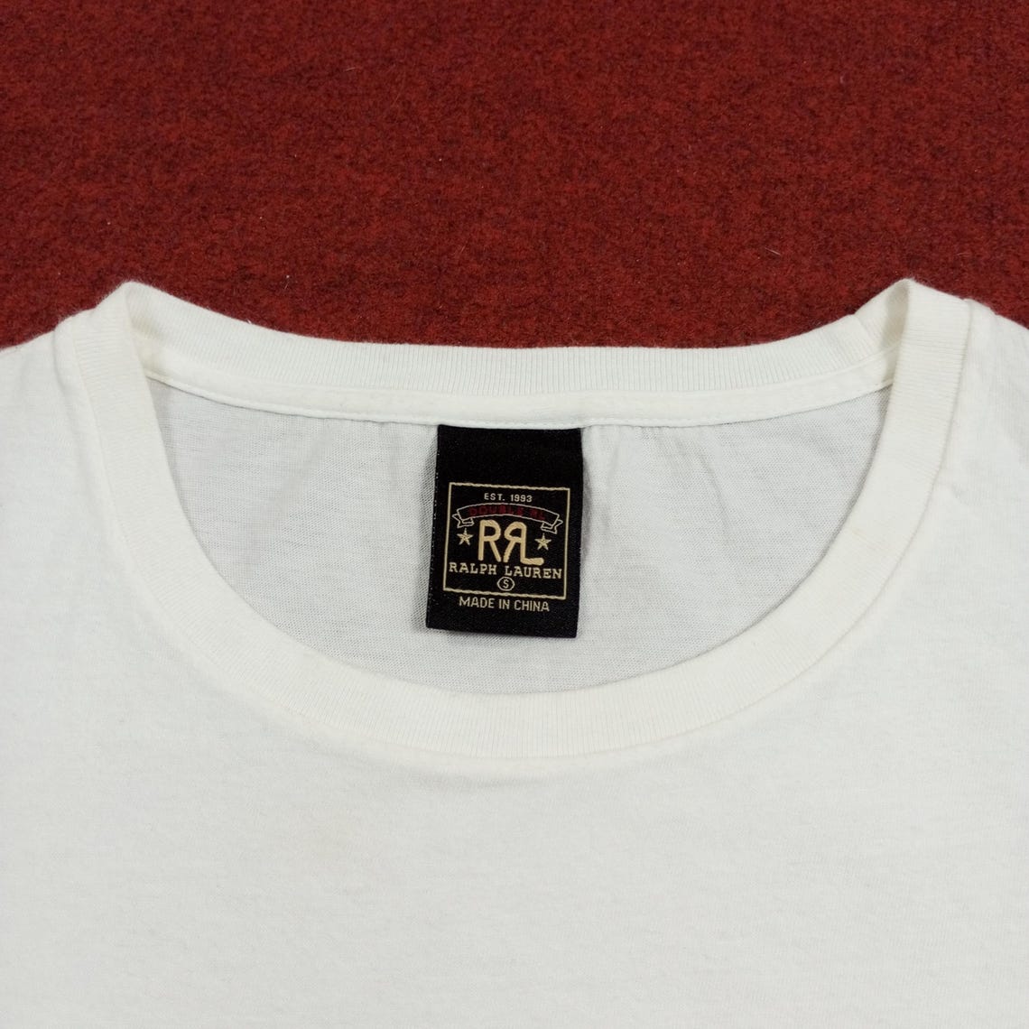 Vintage RRL Ralph Lauren Fashion Brand Center Logo Design Tshirt - Etsy