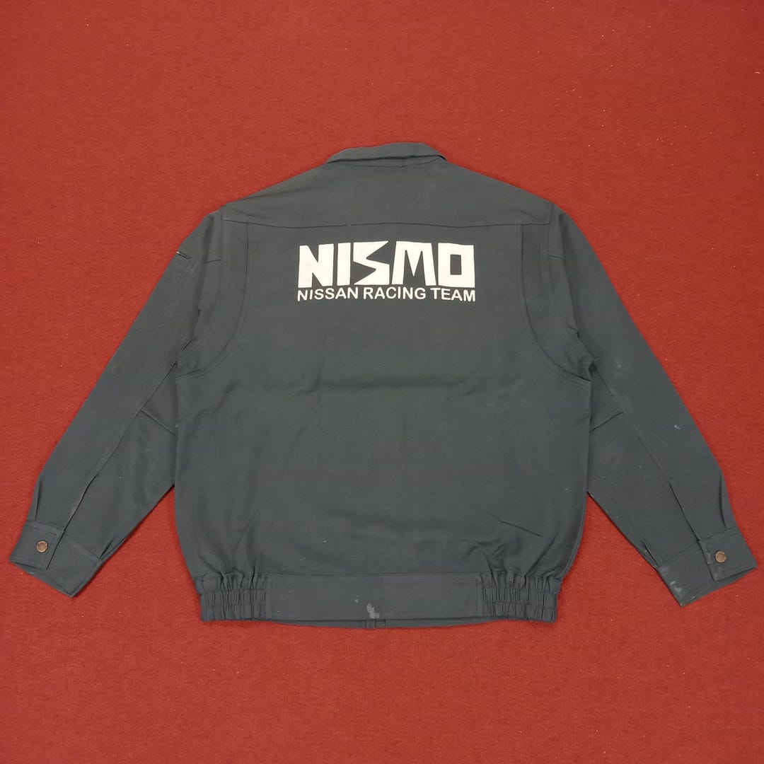 Vintage Nismo Nissan Racing Team Motorsports Workwear Custom Jacket - Etsy