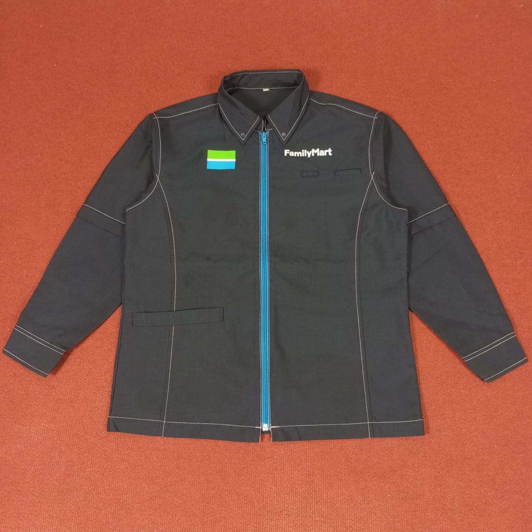 Vintage Family Mart Japanese Brand Working Uniform Jacket - Etsy
