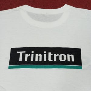 Vintage Sony Trinitron Promo Style Tshirt - Etsy