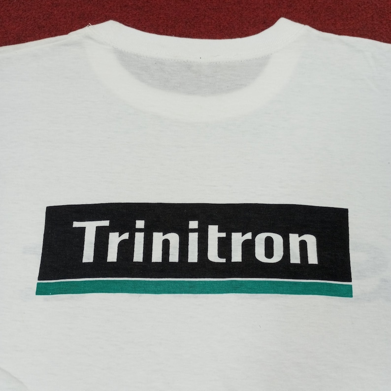 Vintage Sony Trinitron Promo Style Tshirt - Etsy