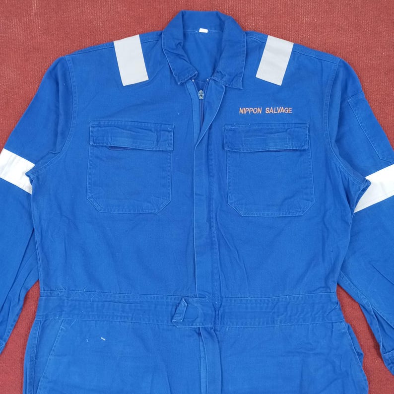 Vintage Nippon Salvage Japanese Workwear Coverall Jacket - Etsy