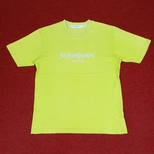 Vintage Yves Saint Laurent Fashion Brand T-shirt - Etsy Vintage Yves Saint Laurent Fashion Brand T-shirt - Etsy
