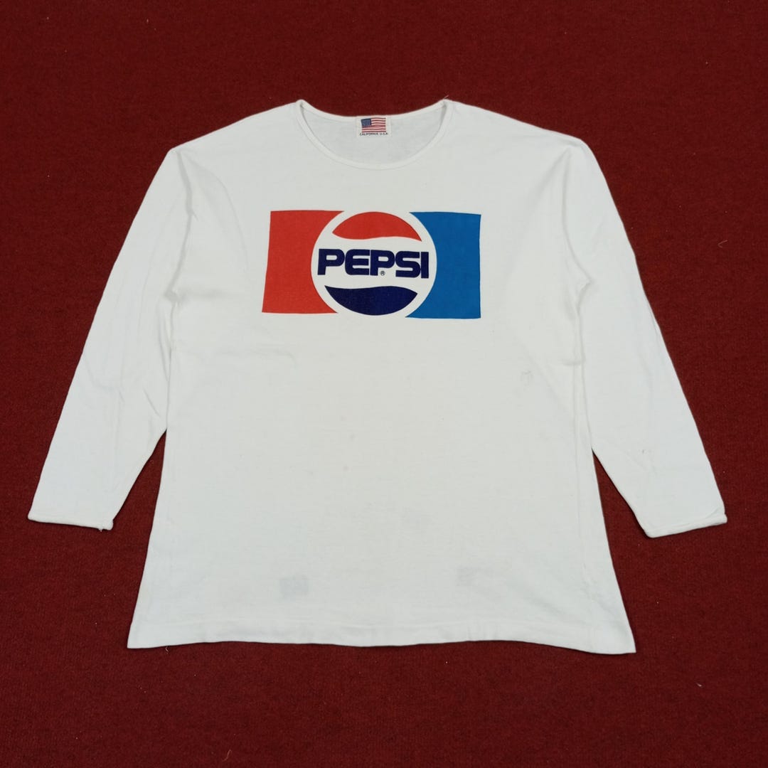 Vintage Pepsi Logo Brand Promo Style Tshirt - Etsy