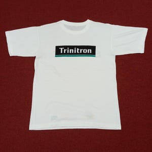 Vintage Sony Trinitron Promo Style Tshirt - Etsy