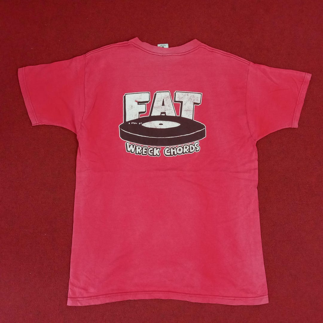 Vintage Fat Wreck Chords Back Big Print Design Tshirt - Etsy