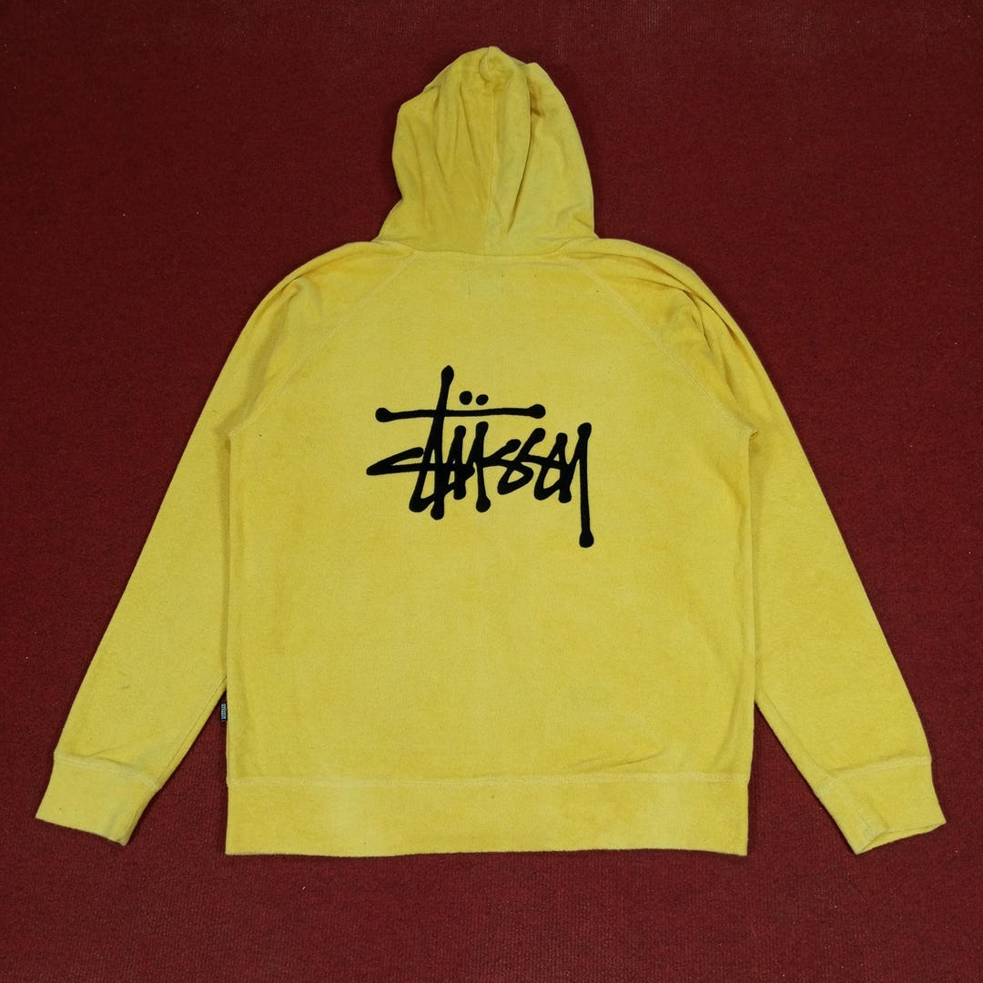 Vintage Stussy Streetwear Fashion Style Custom Art Zipper Hoodies - Etsy