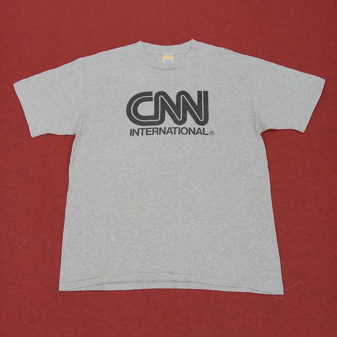 Vintage CNN International Center Logo Design Tshirt - Etsy
