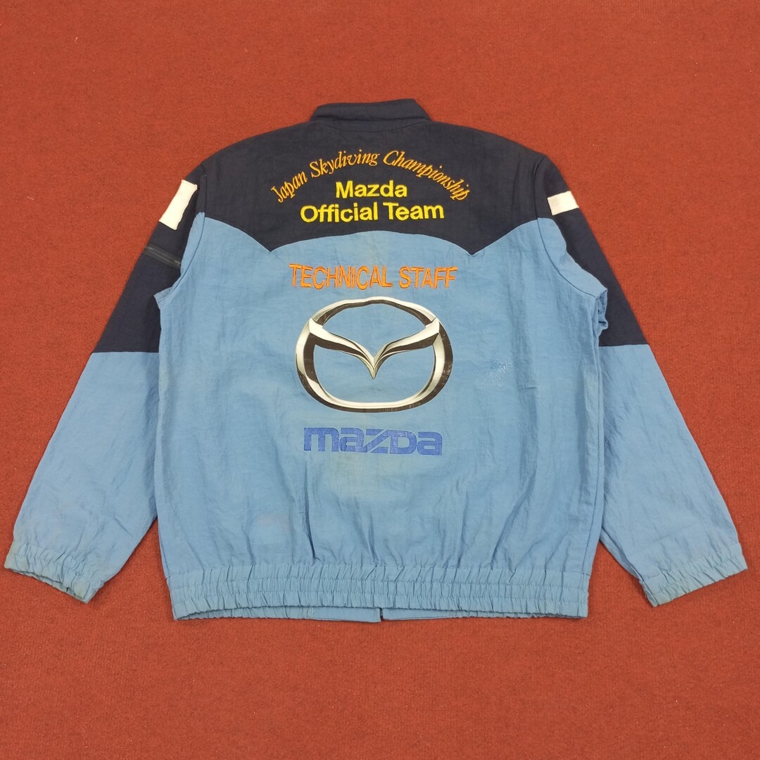 Vintage Mazda Official Team Workwear Style Custom Art Jacket - Etsy
