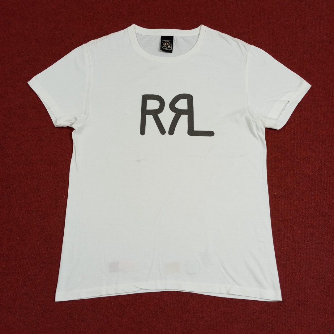 Vintage RRL Ralph Lauren Fashion Brand Center Logo Design Tshirt - Etsy