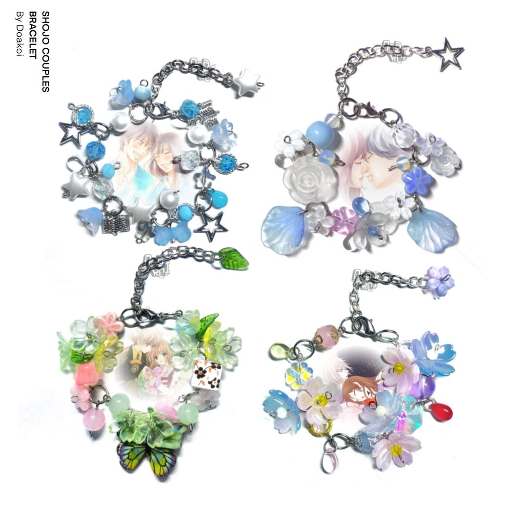 Handmade Shojo Anime Couples Beaded Bracelet | Kimi Ni Todoke ...