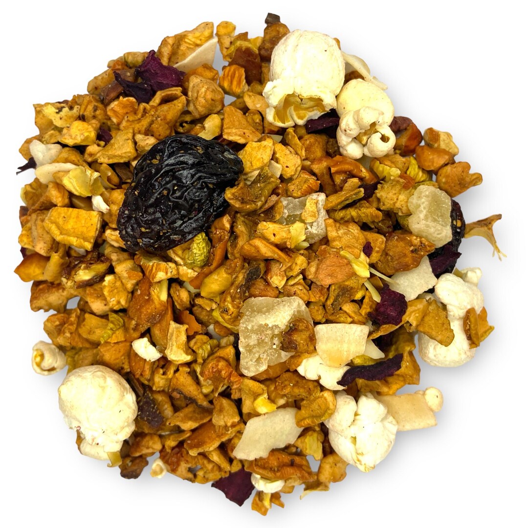 Natural Fruit Tea, Almond Tea, Fruit-infused Tea, Relaxing Tea, Loose ...