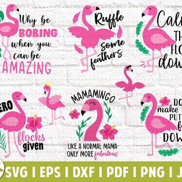 Our Flamazing Flock Svg - Etsy