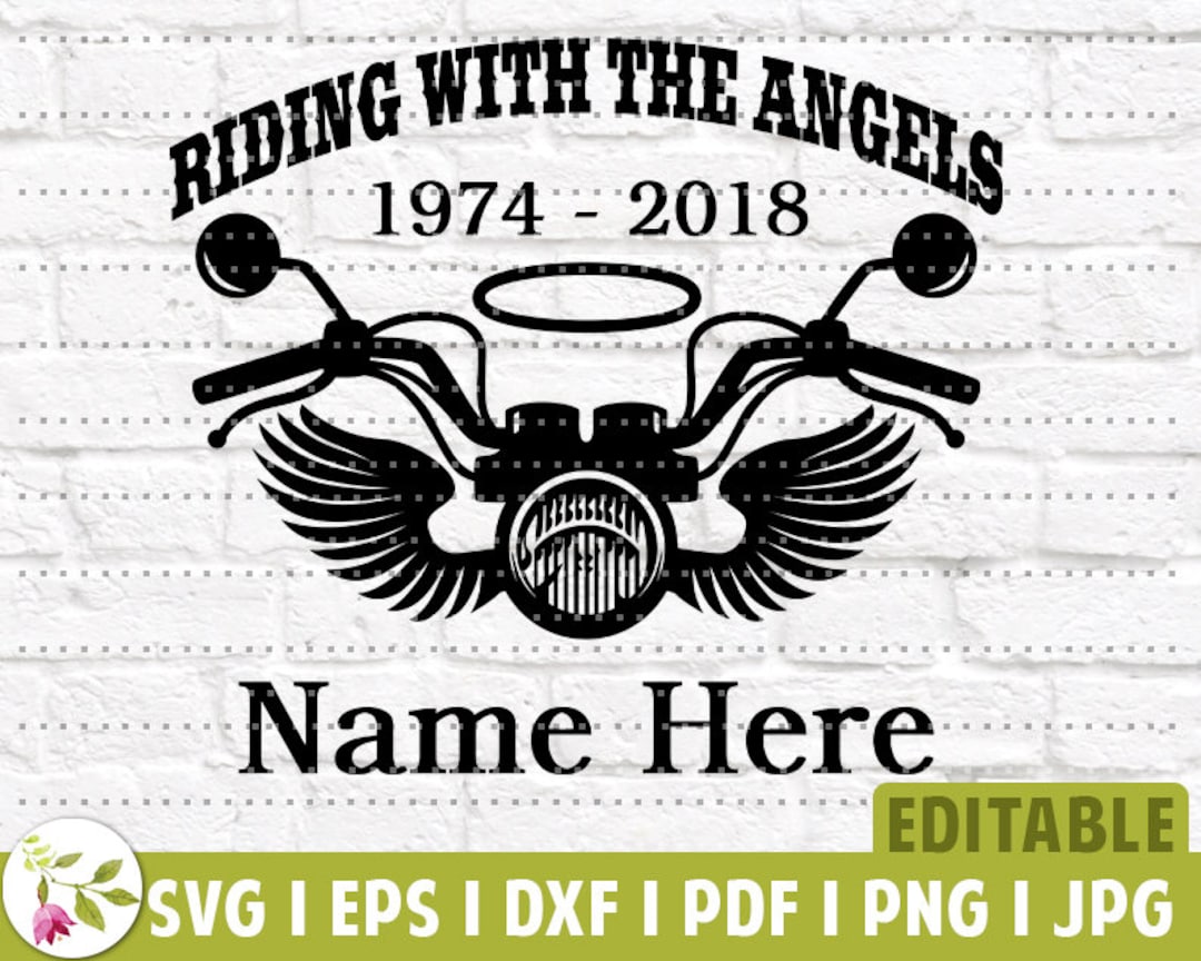 Riding With the Angels Motorcycle in Memory | Motorcycle Memorial ...