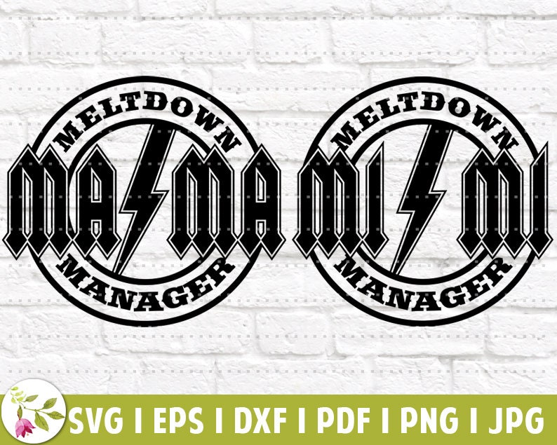 Heavy Metal Mama EPS Punk Rock Mimi SVG Mothers Day Shirt - Etsy