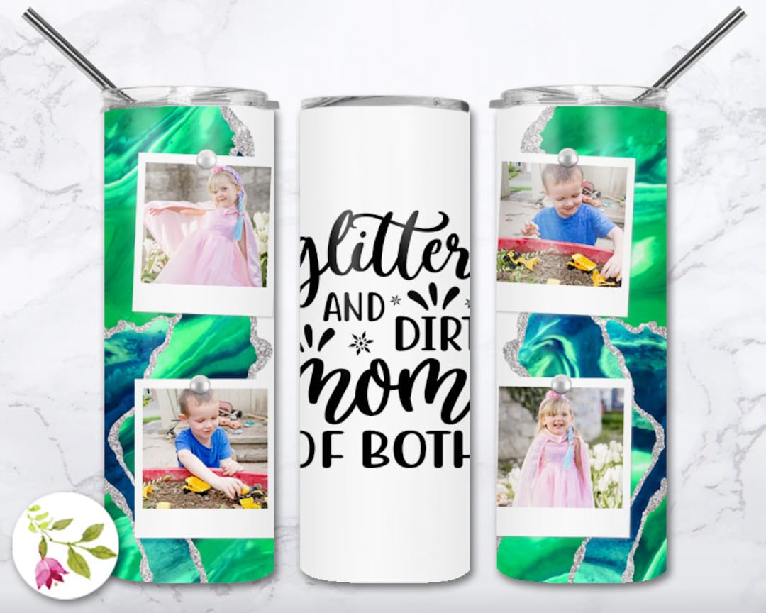 Green Geode Family Collage Custom Photo Frames Loved One Seamless ...