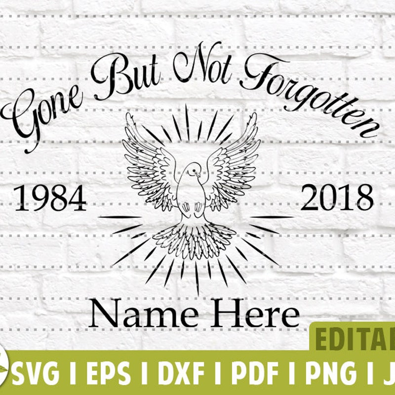 Memorial Svg - Etsy