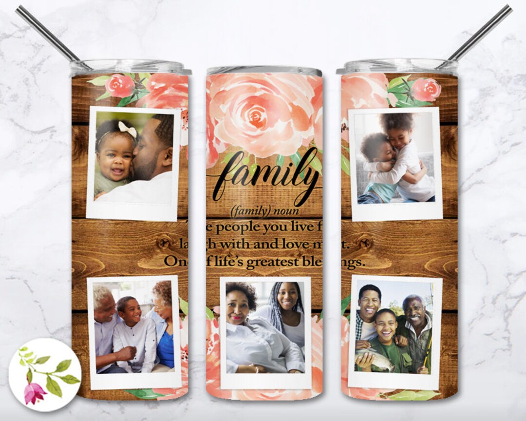 Rustic Wood Family Collage Custom Photo Frames Loved One Seamless ...