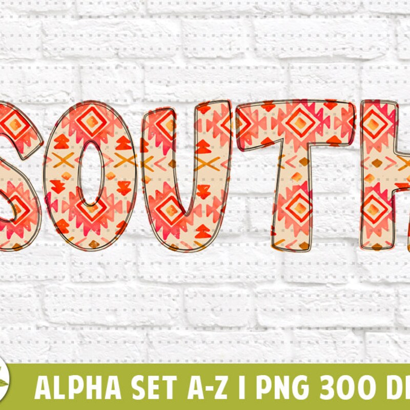 Aztec Letters Svg - Etsy