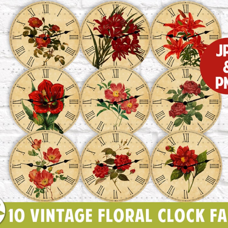 Clock Faces - Etsy