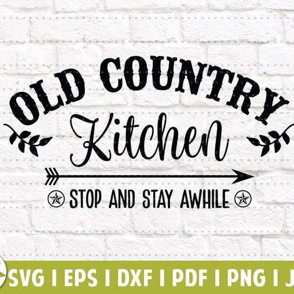 Country Kitchen Svg - Etsy