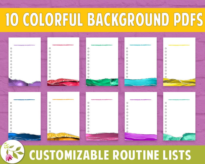 Routine Cards, EDITABLE, PRINTABLE, Routine Chart for Kids, Routine ...