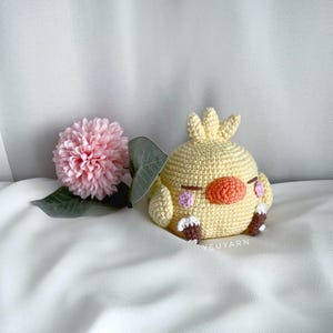 Fat Chocobo Chick Crochet Pattern (DIGITAL DOWNLOAD) - Etsy