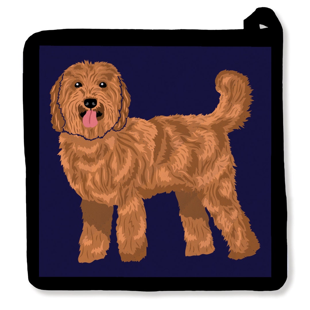 Hello Pet Collection- Hello Labradoodle Doodle Potholder - Etsy