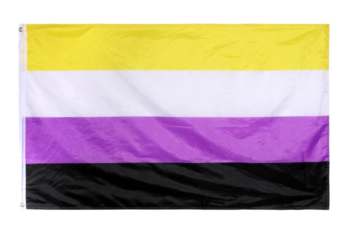 5ft X 3ft Non-binary Flag - Etsy