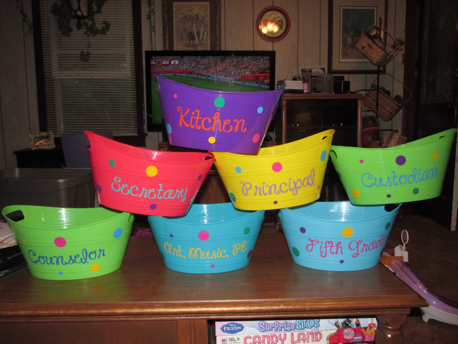 Personalized Plastic Buckets - Etsy