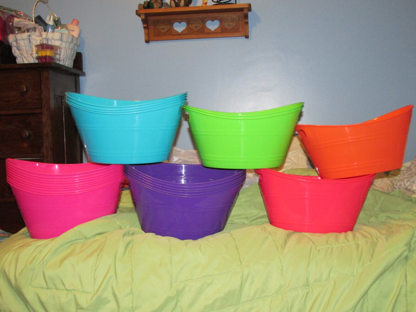 Personalized Plastic Buckets - Etsy