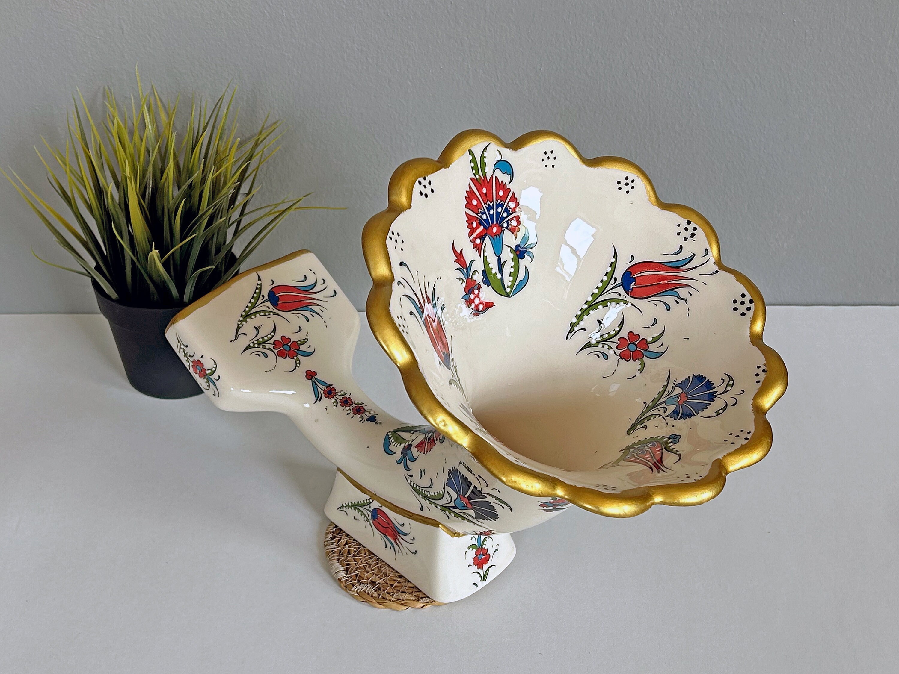 Handmade Ceramic Gramophone Speaker, Amplifier, Sound Bomb — Handmade ...