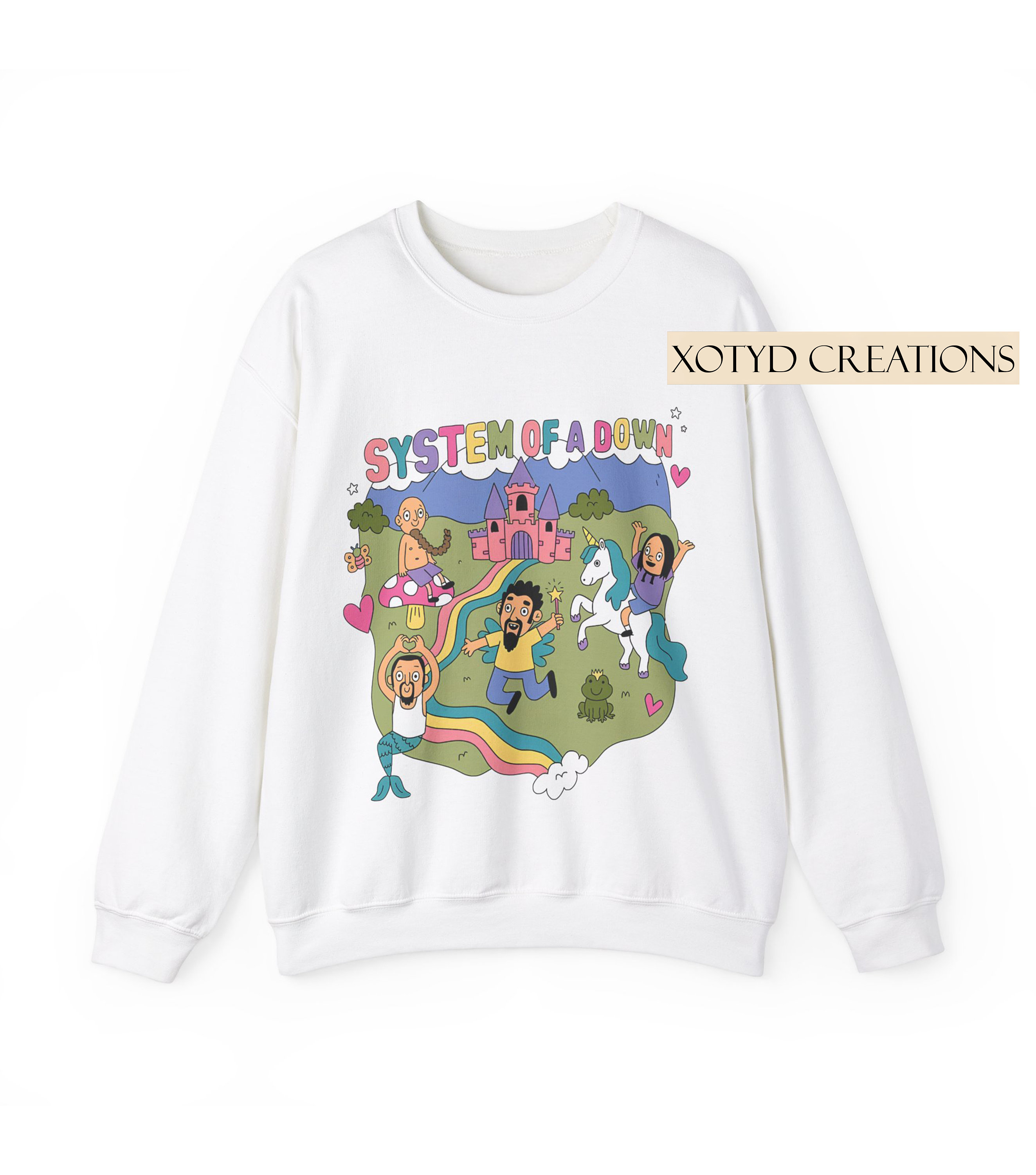 System of a Down System of a Down Unisex Sweatshirt SOAD Tee System of ...