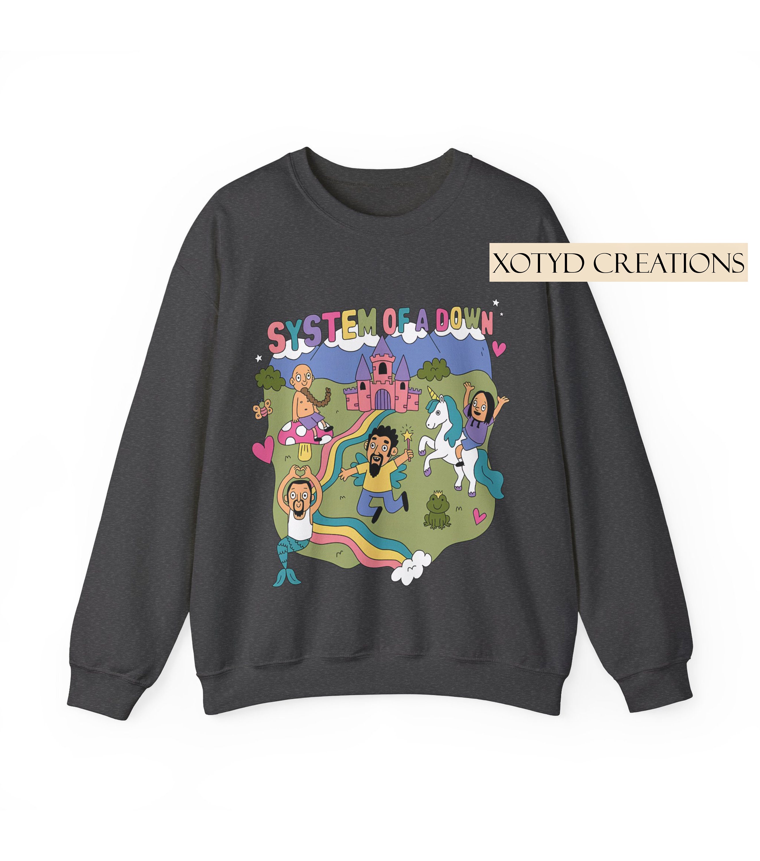 System of a Down System of a Down Unisex Sweatshirt SOAD Tee System of ...