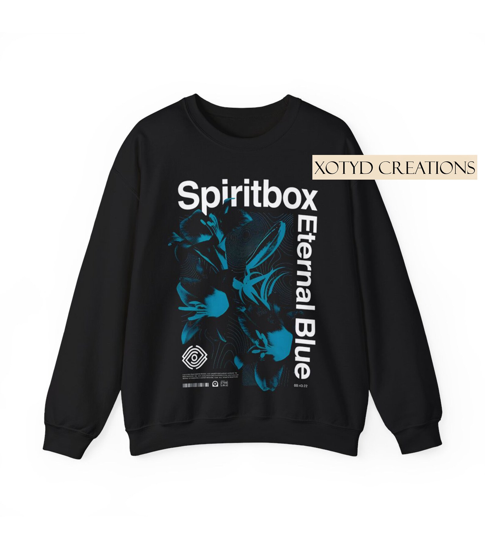 Spiritbox Hoodie Metal Music Hoodie Eternal Blue Album Spiritbox Merch ...