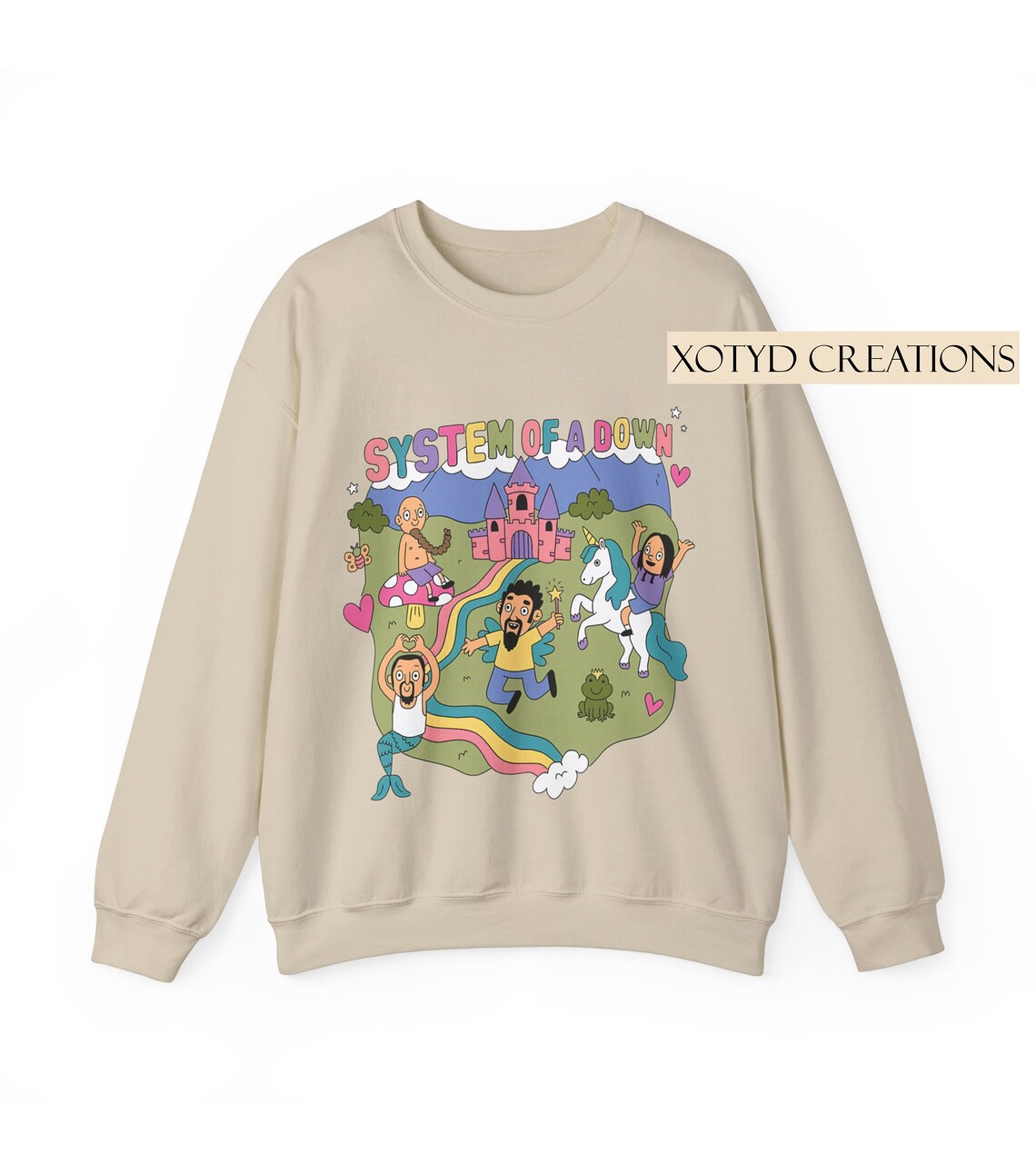 System of a Down System of a Down Unisex Sweatshirt SOAD Tee System of ...