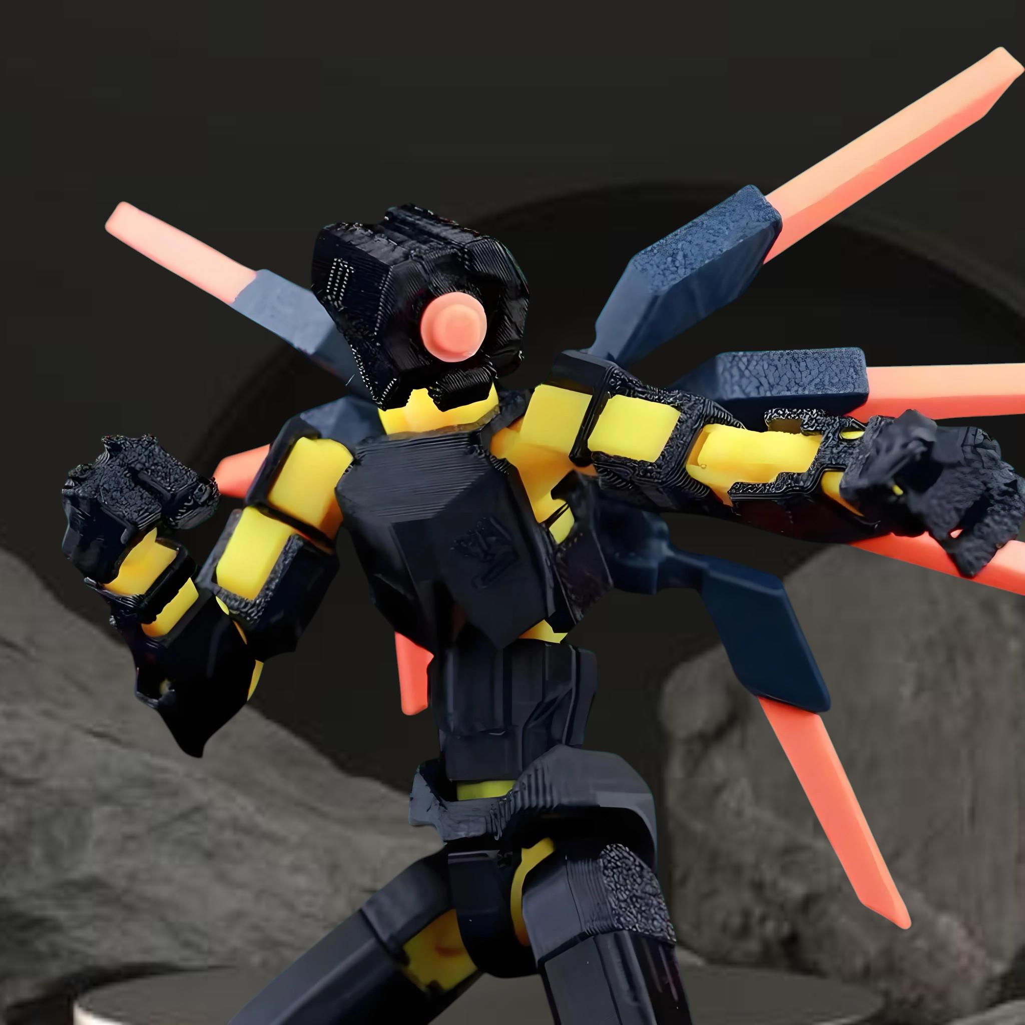 3D Printed Manikin Ultrakill V1 Series Anime Action Figures Toys Multi ...