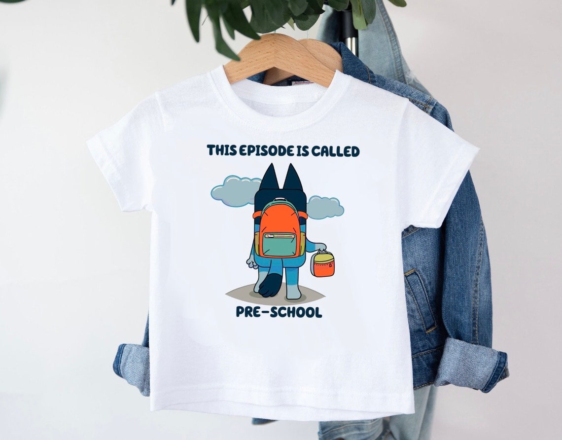 This Episode is Called Pre K Blue Dog Unisex Shirts for Baby Free ...