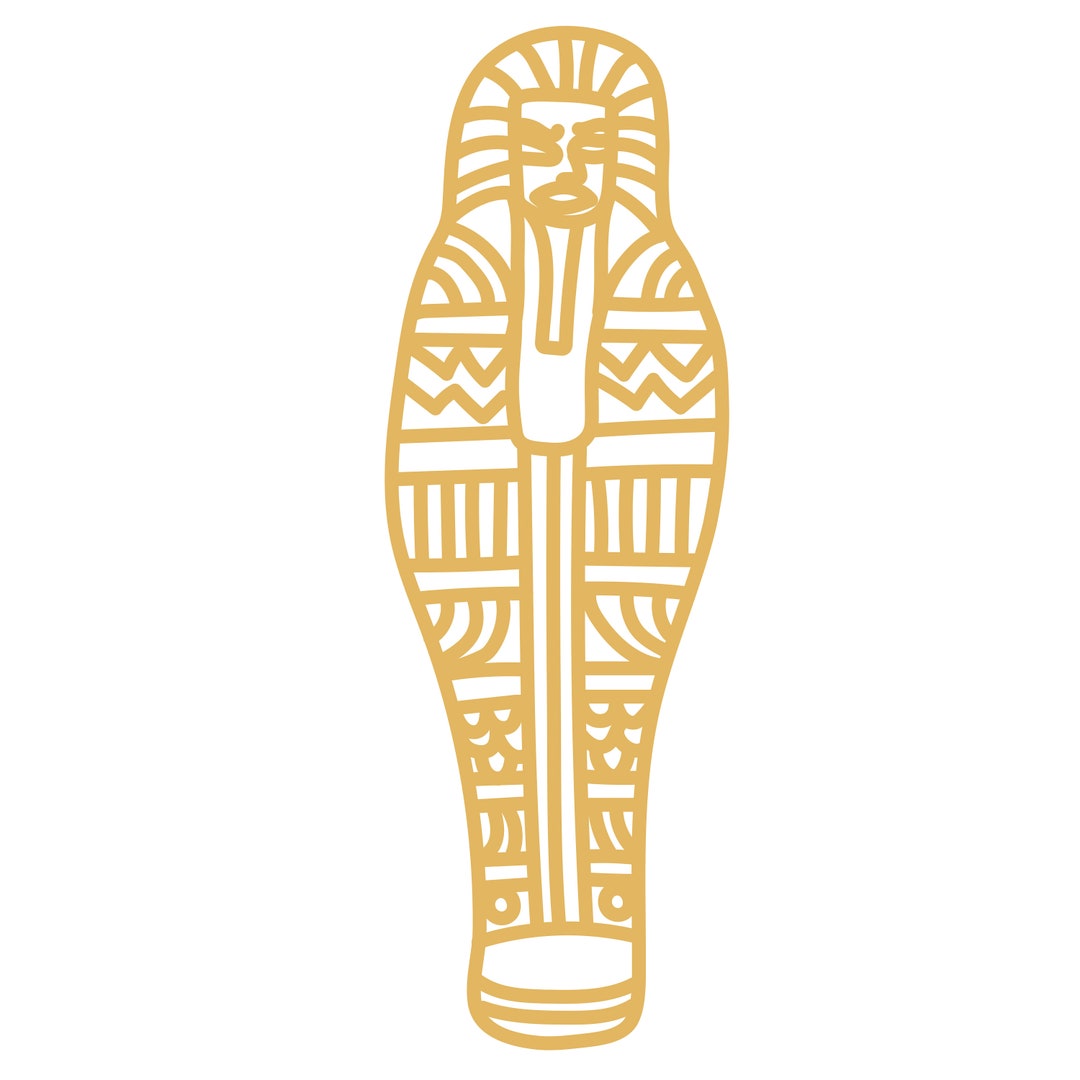 Mummy Cut File .SVG .DXF .PNG .pdf - Etsy