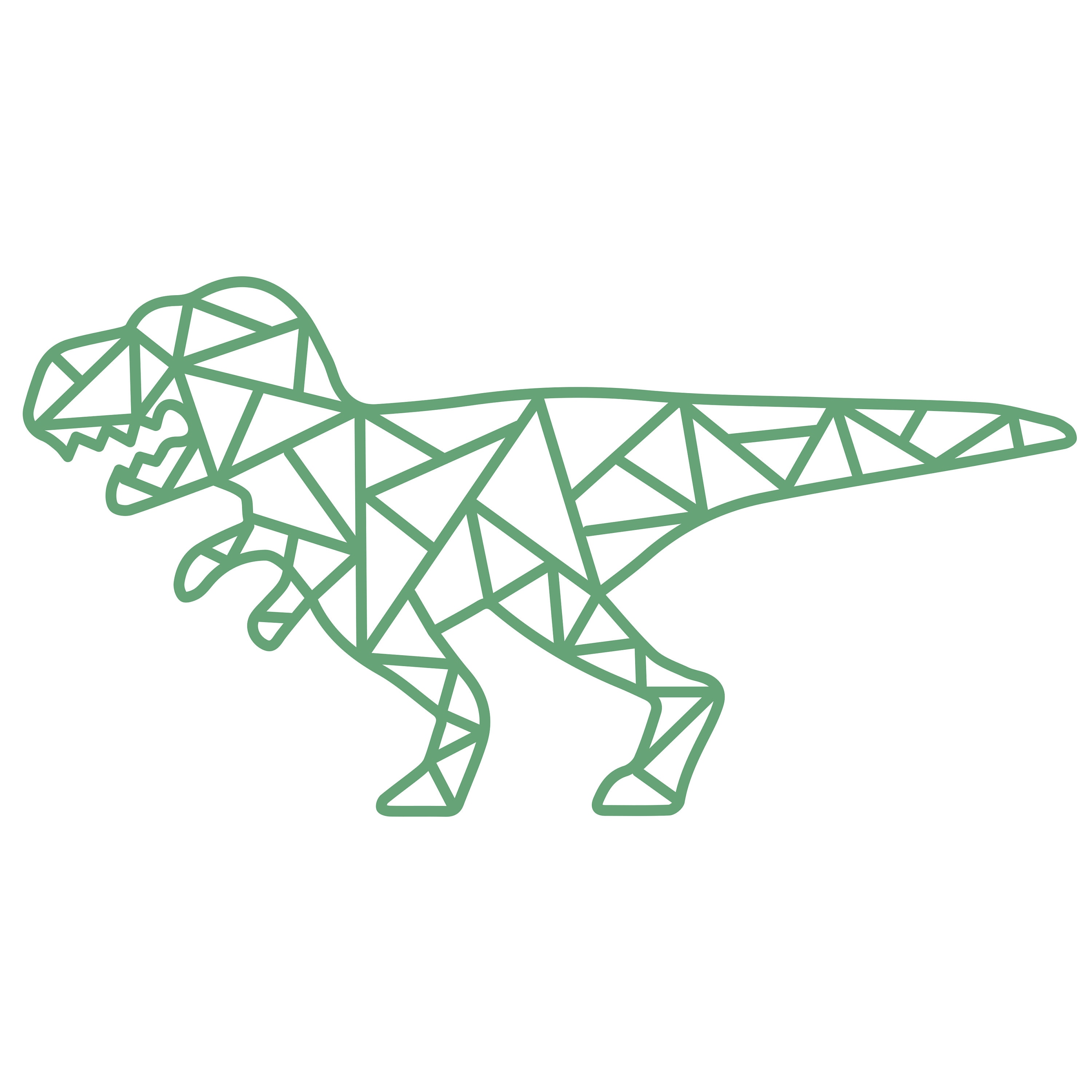 Geometric T-rex Dinosaur Cut File .SVG .DXF .PNG .pdf - Etsy