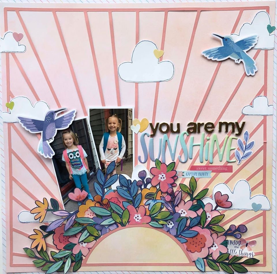 Sunrise Sunset Digital Cut File zip folder with .svg .dxf | Etsy