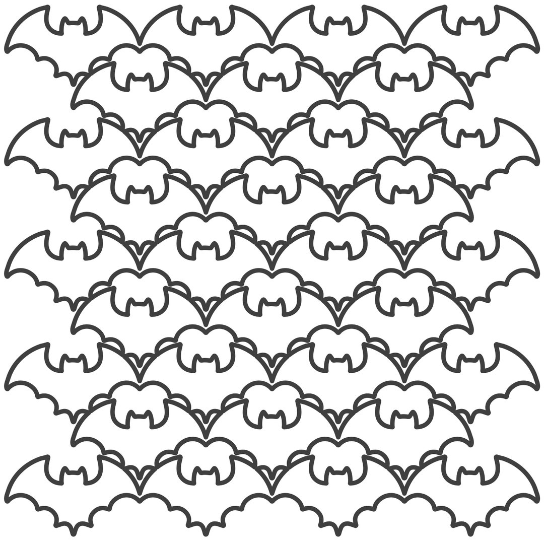 Bat Background Cut File .SVG .DXF .PNG .pdf - Etsy