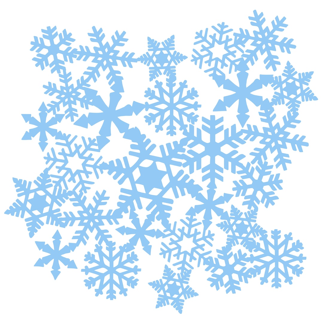Snowflake Background Cut File zip Folder With .svg, .dxf, .png, .pdf ...