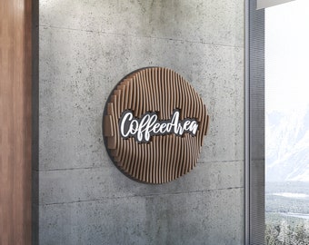 Parametric Wall Sign Bar / Cnc Cutting Files / Pub / Club / Wall ...