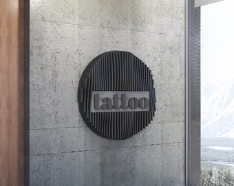 Parametric Wall Sign Bar / Cnc Cutting Files / Pub / Club / Wall ...