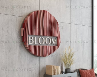 Parametric Wall Sign Art / Cnc Cutting Files / Artwork / Wall Hanging ...